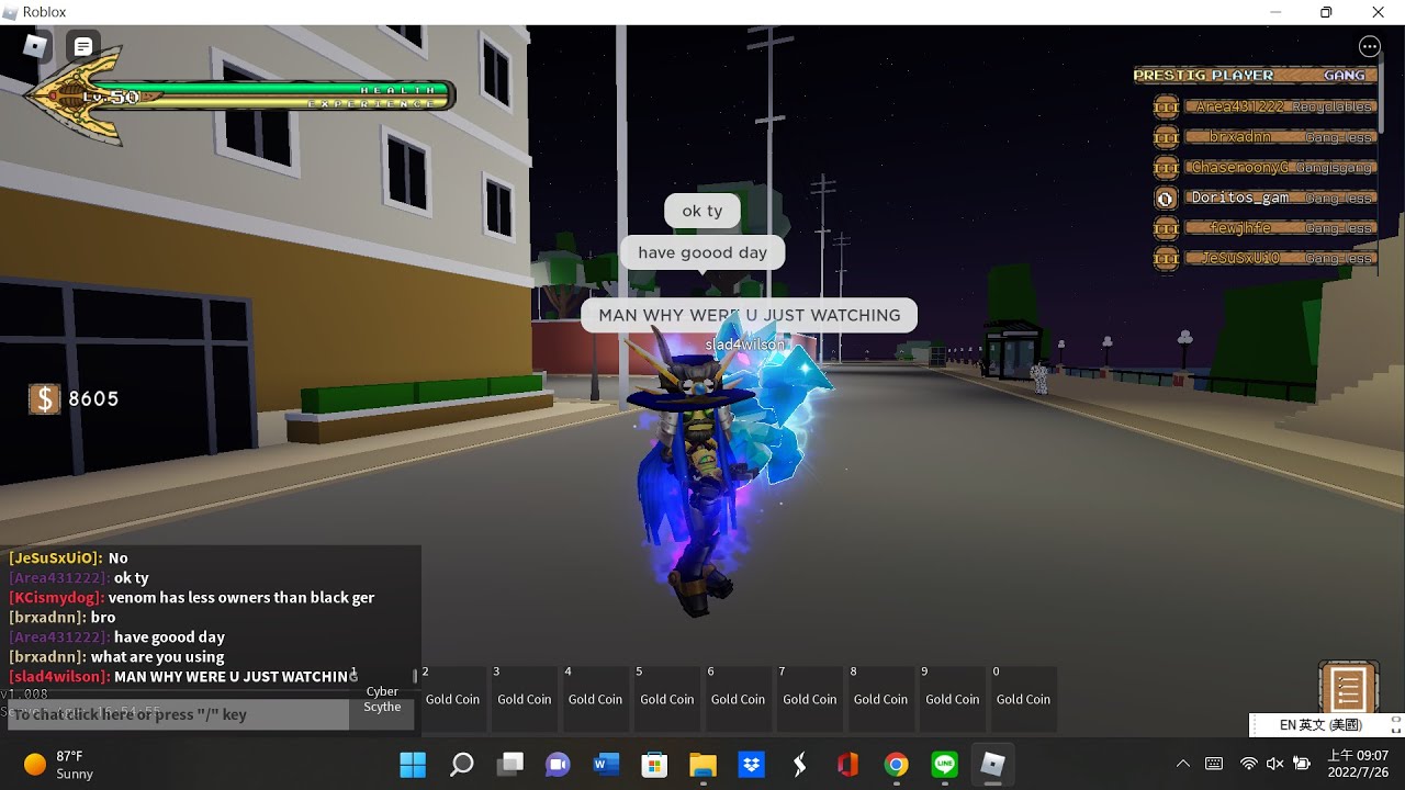 [YBA] Traded comic venom, Gryo hair, and adds for Frostbite. W/F/L ...