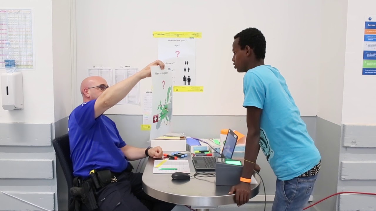 Footage - Switzerland border control - YouTube