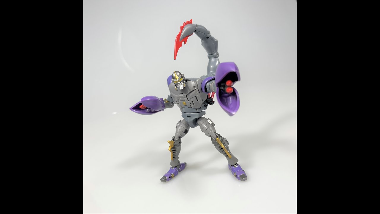 Just transform it: TE MM03- Beast wars Scorponok - YouTube