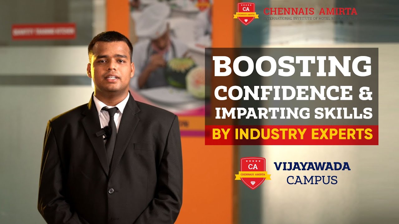 "I became more confident." Basanta Kumar Jena from Odhisa, B.Sc Hotel Management, CAIIHM ...