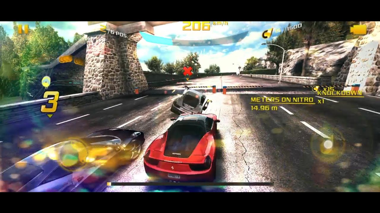 Best car crash game ever / asphalt 8 car racing - YouTube