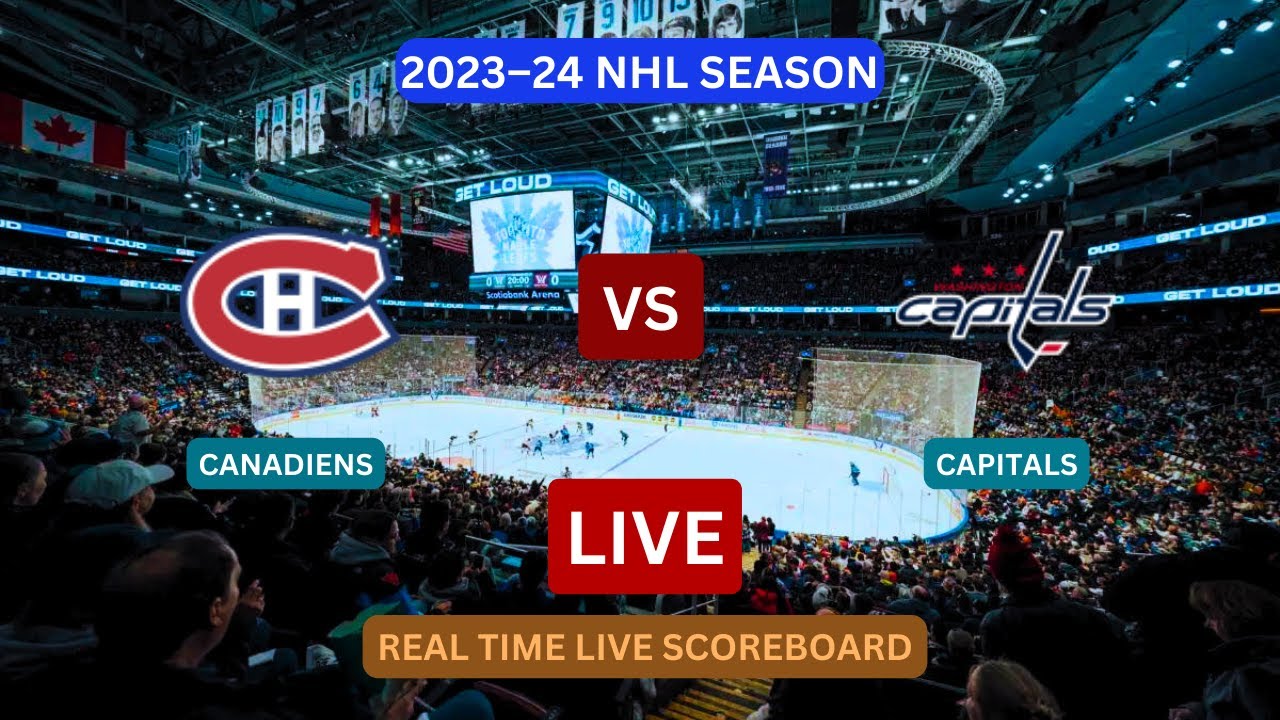Montreal Canadiens Vs Washington Capitals LIVE Score UPDATE Today ...