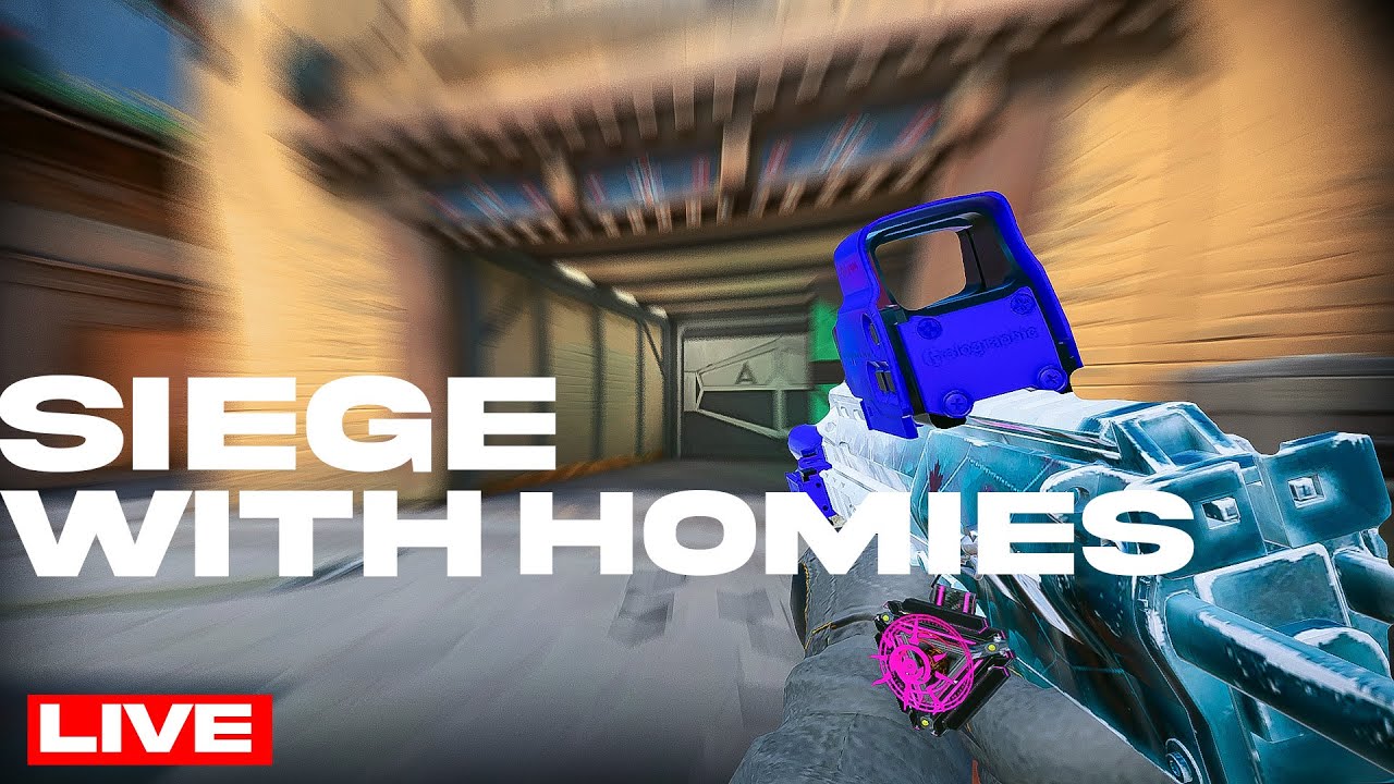 R6 With The Homies | Rainbow Six Siege Live Gameplay Y9S4 - YouTube