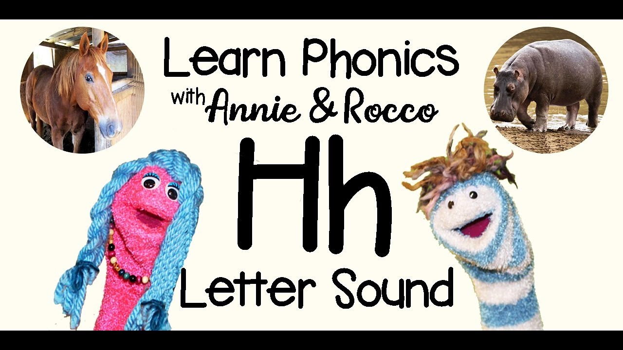 Learn Letter Sounds - Letter H | Alphabet Fun Phonics Song | Puppets ...