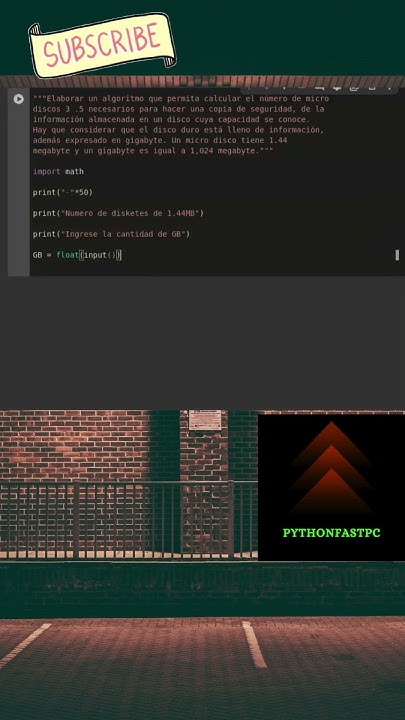 PYTHON ALGORITMO 6--6 #python #pythontutorial #desarrolloweb - YouTube