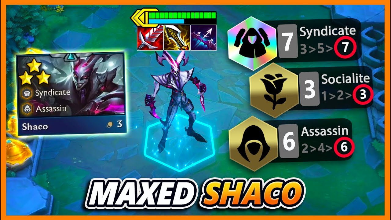 Fully Maxed Out Traits For Shaco (BEST Assassin Carry) - YouTube