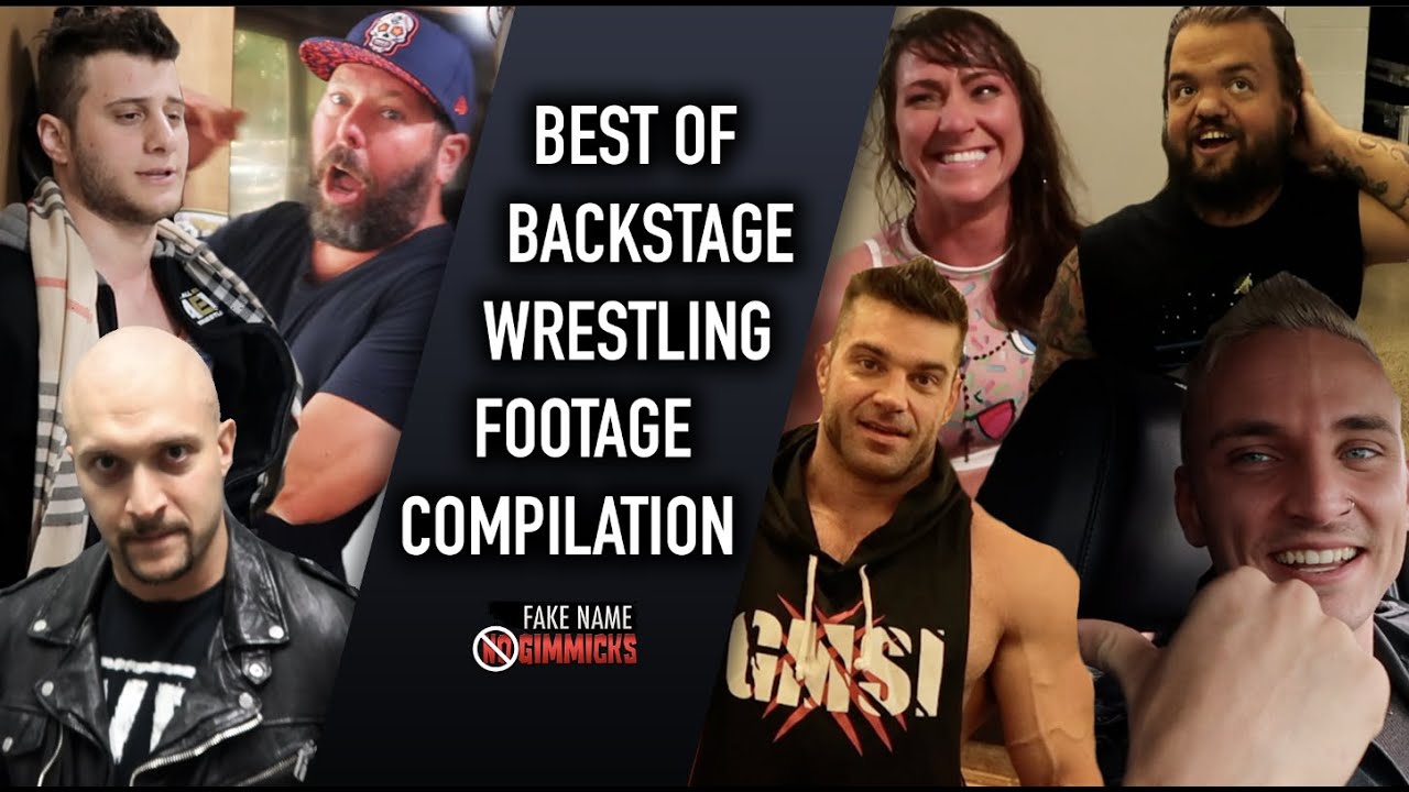 Best Of Backstage Wrestling Footage Compilation - YouTube