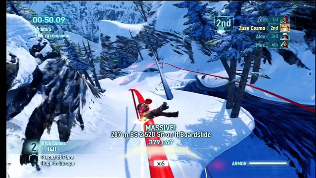 INSANE FLAWLESS SSX GAMEPLAY - YouTube