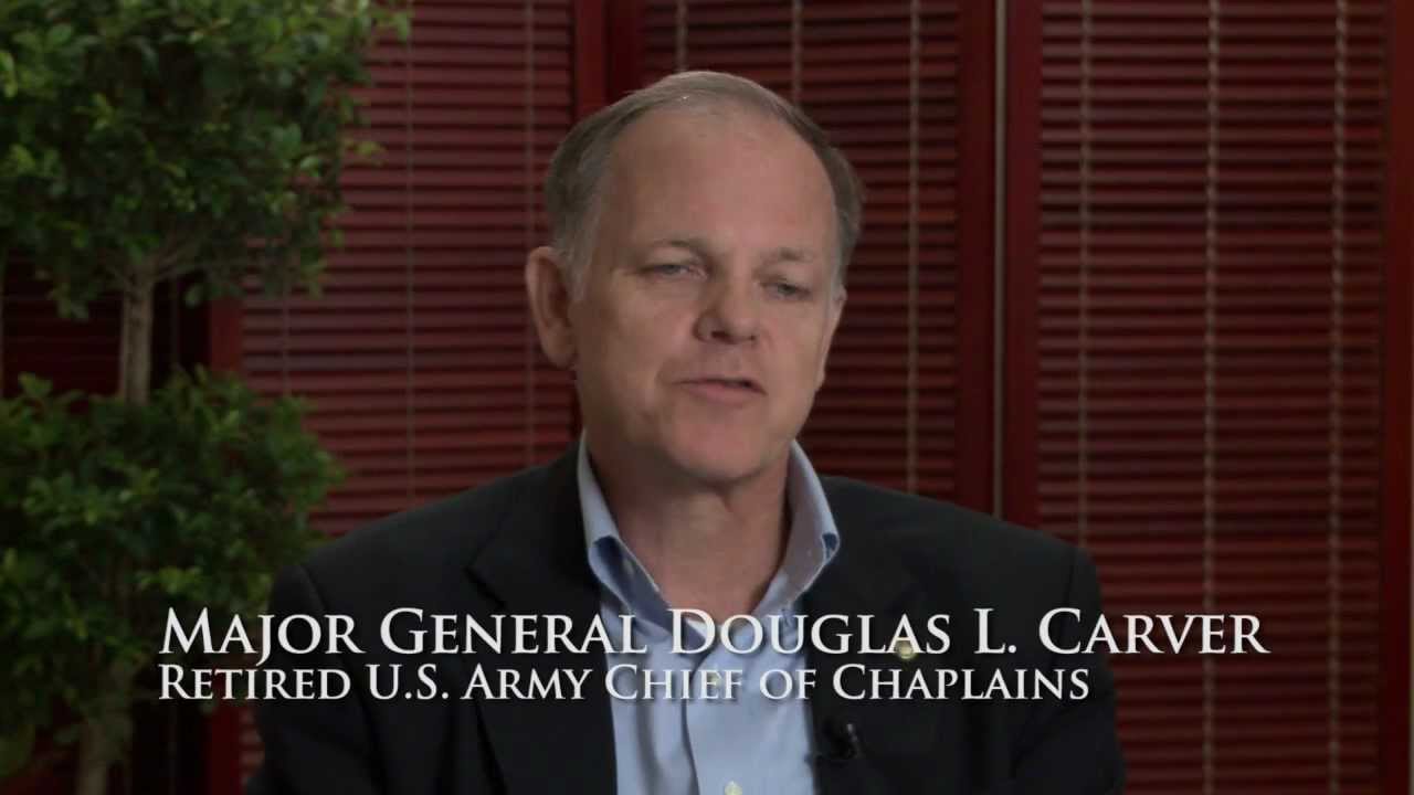 Major General Douglas Carver tells stories of serving as a chaplain ...