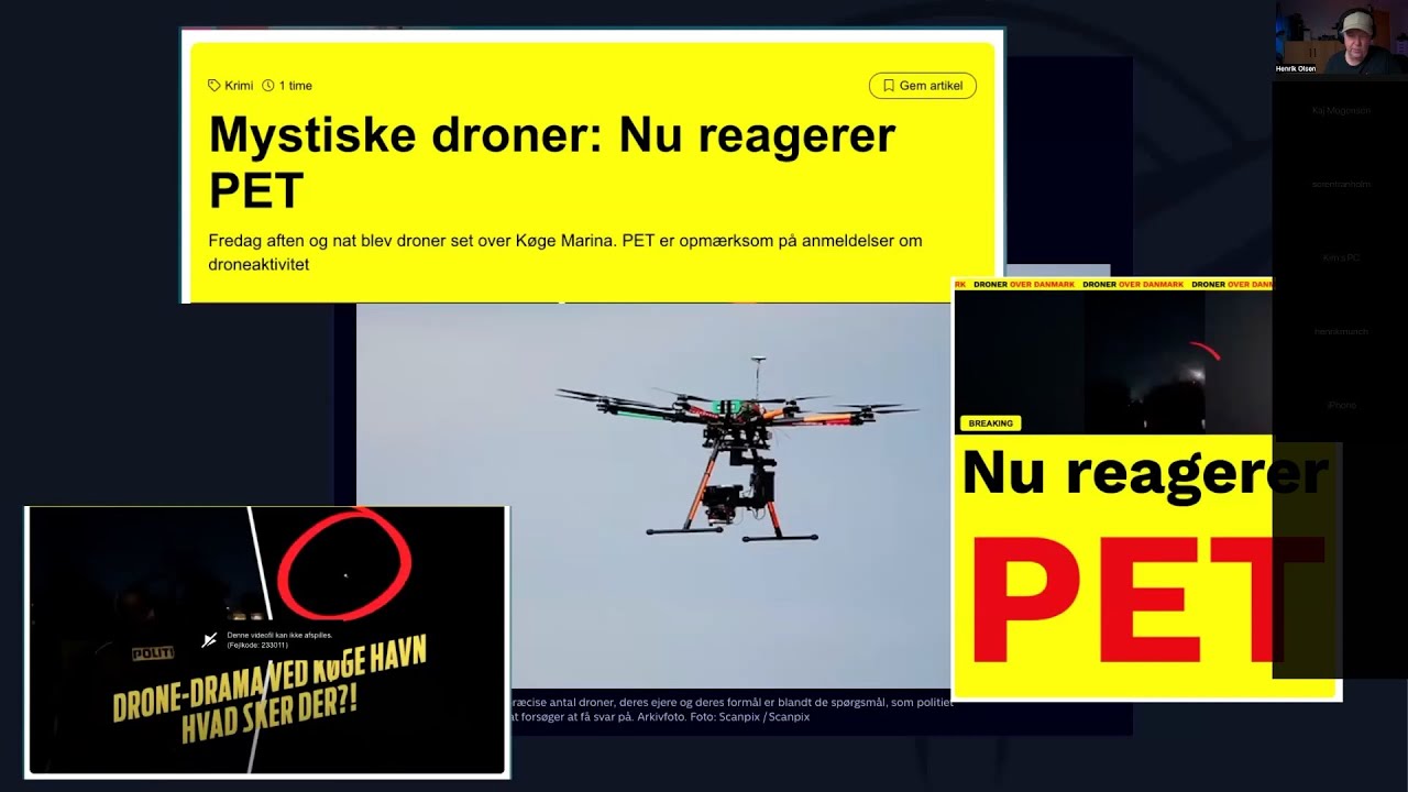 Mystiske Droner over Køge Havn: Politiet leder efter dig! - Hvilke droneregler gælder? - YouTube