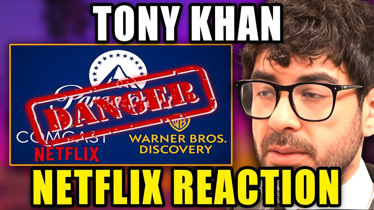 Tony Khan SHOCKING Take on Netflix WBD Buyout! Paramount HOSTILE Bid ...