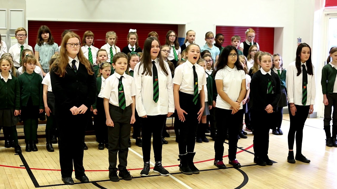 Springfield Primary School pupils sing Christmas Carols - YouTube
