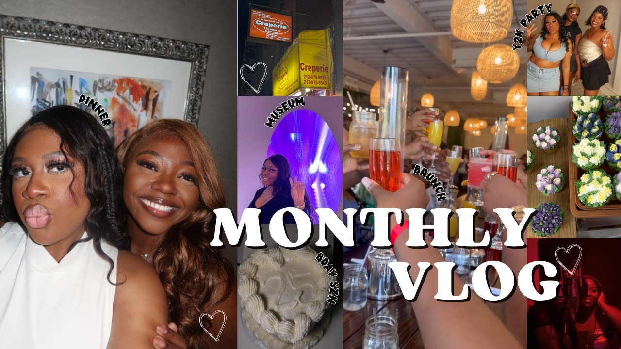 VLOG | THE VERY HECTIC MONTH OF APRIL: LIT BRUNCH, Y2K PARTY, PRIVATE ...