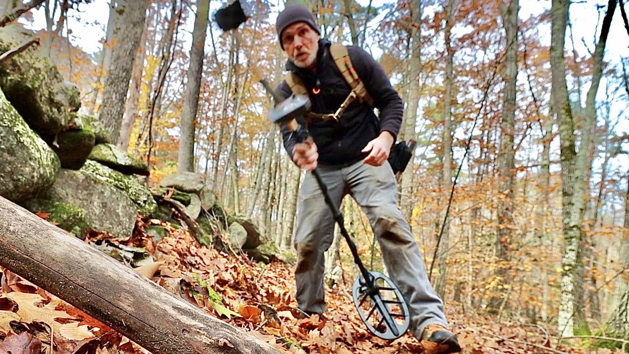 I could not miss today metal detecting this cellar hole - YouTube