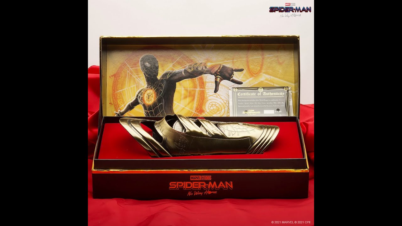 SalesOne Studios: Unboxing Spider-Man:No Way Home Web Slinger Arm Band ...