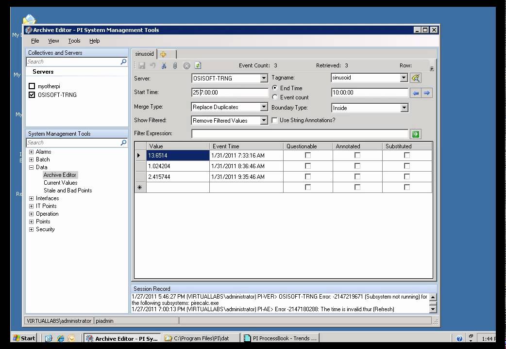OSIsoft: Time and the PI Server, Part 2. v2010 - YouTube