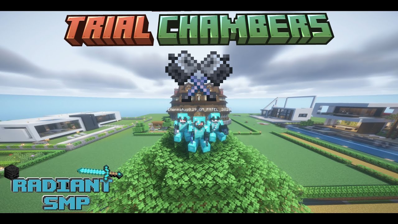 Exploring trail chamber in Radiant SMP 😲😲 - YouTube