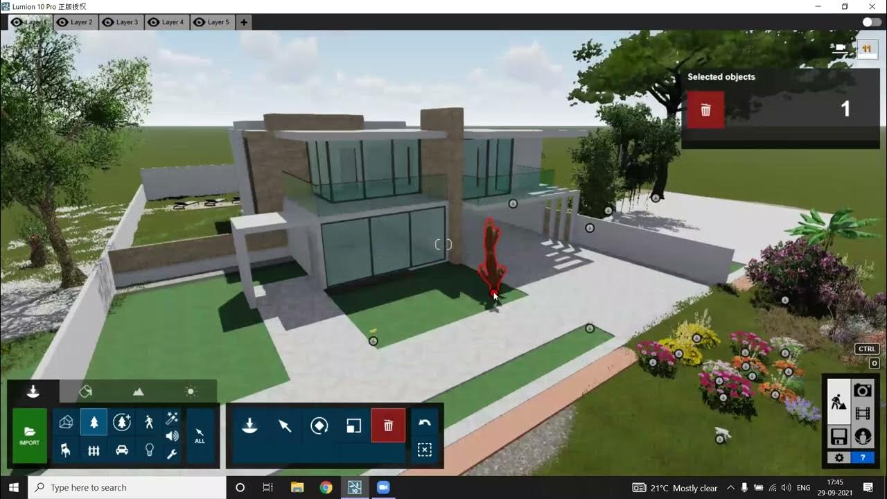 Class 2 Full tutorial lumion walkthrough video - YouTube
