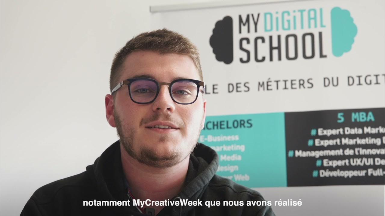 Découvrez les formations MyDigitalSchool avec Nathan ! - YouTube