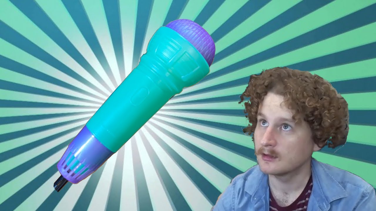 Turning a FAKE TOY MIC into a REAL WORKING MICROPHONE - YouTube