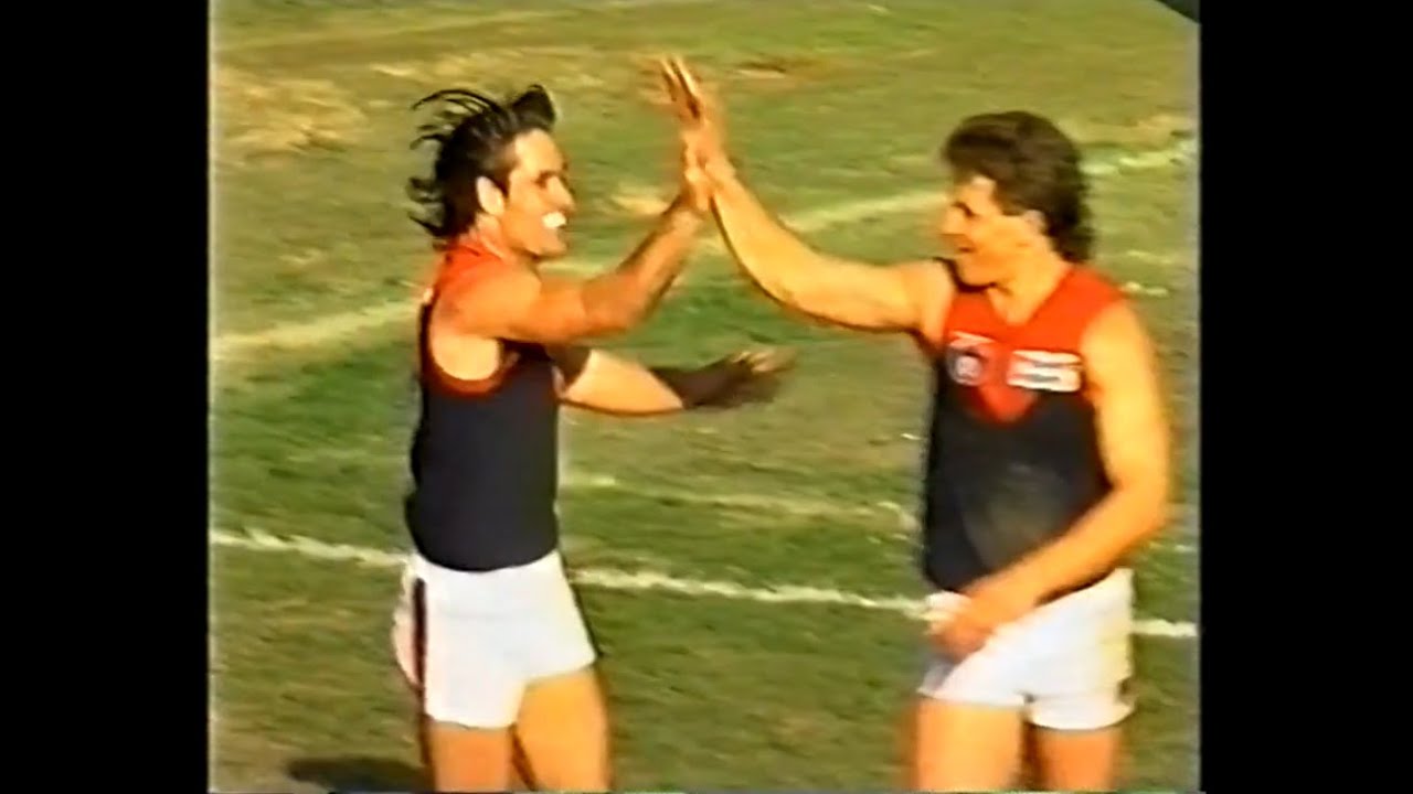 The Allen Jakovich & Andy Lovell Show - 8 goals each v Richmond - 1993 ...