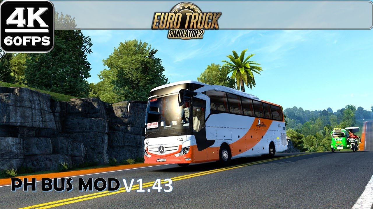 ETS2 PH BUS MOD | AUTOBUS TRIP TO BANAUE | + DOWNLOAD LINK - YouTube