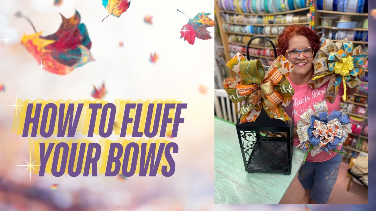 How to Make Your Bows Poofy, How to Use a Poof and Fluff Box, Making ...