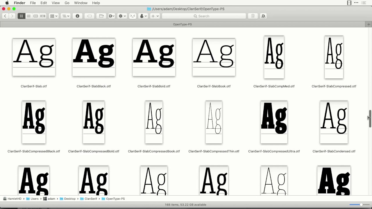 Design space Axes and multiple Masters. Variation in FontLab VI - YouTube