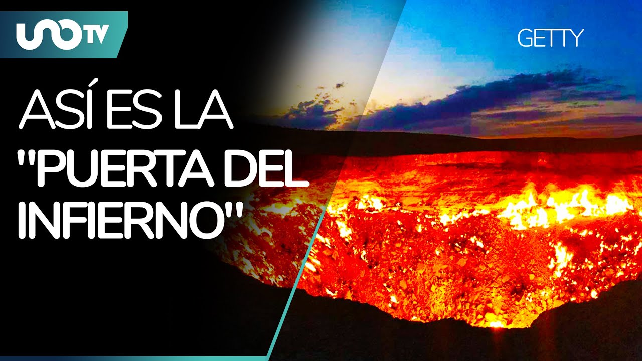 "Puerta del infierno": ¿qué es, cómo luce y dónde está? - YouTube