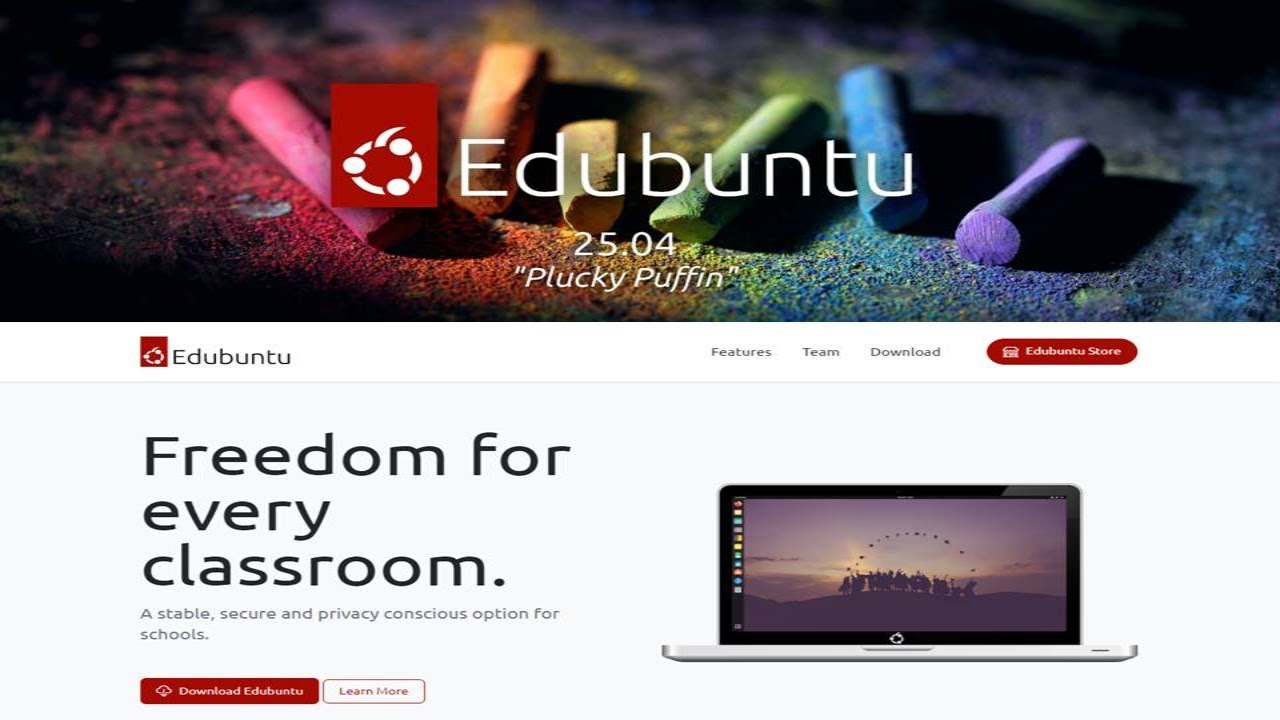 Edubuntu 25.04 Для Школьников и Студентов - YouTube
