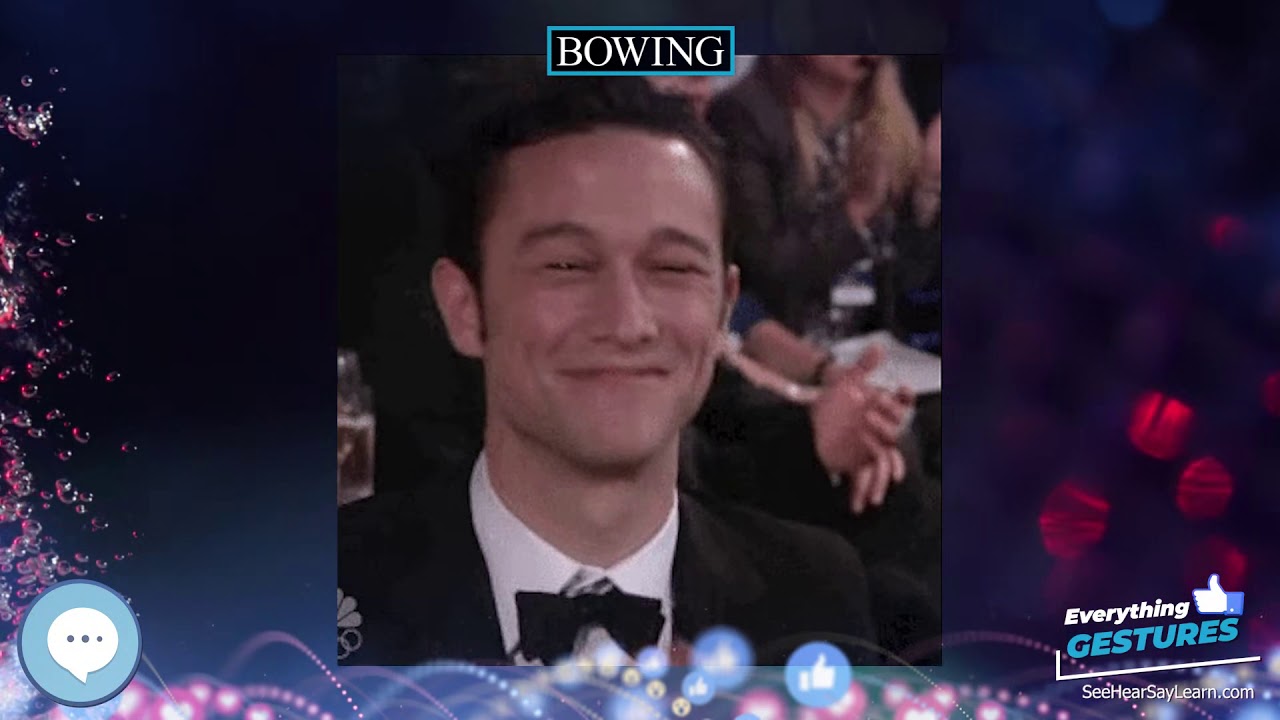 Bowing ️ EVERYTHING GESTURES 👍 - YouTube