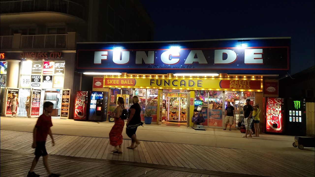 Funcade ocean city maryland. - YouTube