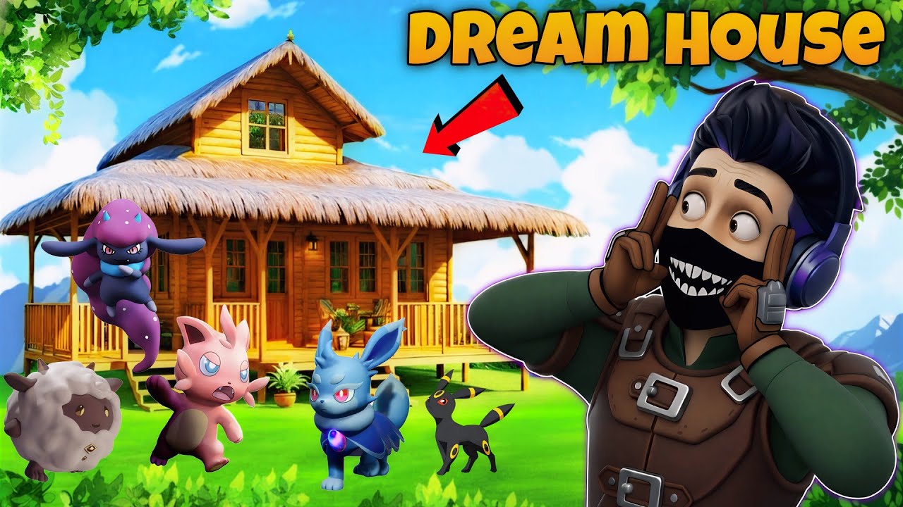 I Built My DREAM HOUSE in Palworld! - YouTube