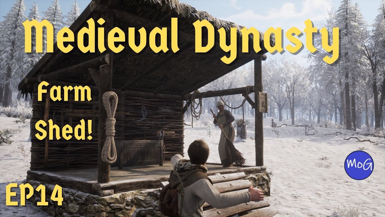 New Winter Update! | Farm Shed, New Sounds | Medieval Dynasty Full ...