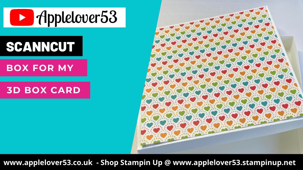 ScanNCut - Box Cutting File Now Available - For My 3D Box Card - YouTube