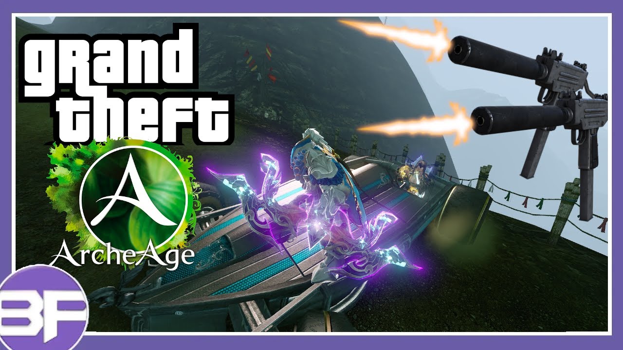 Hold Bow SIDEWAYS - ArcheRage Drive-By - YouTube
