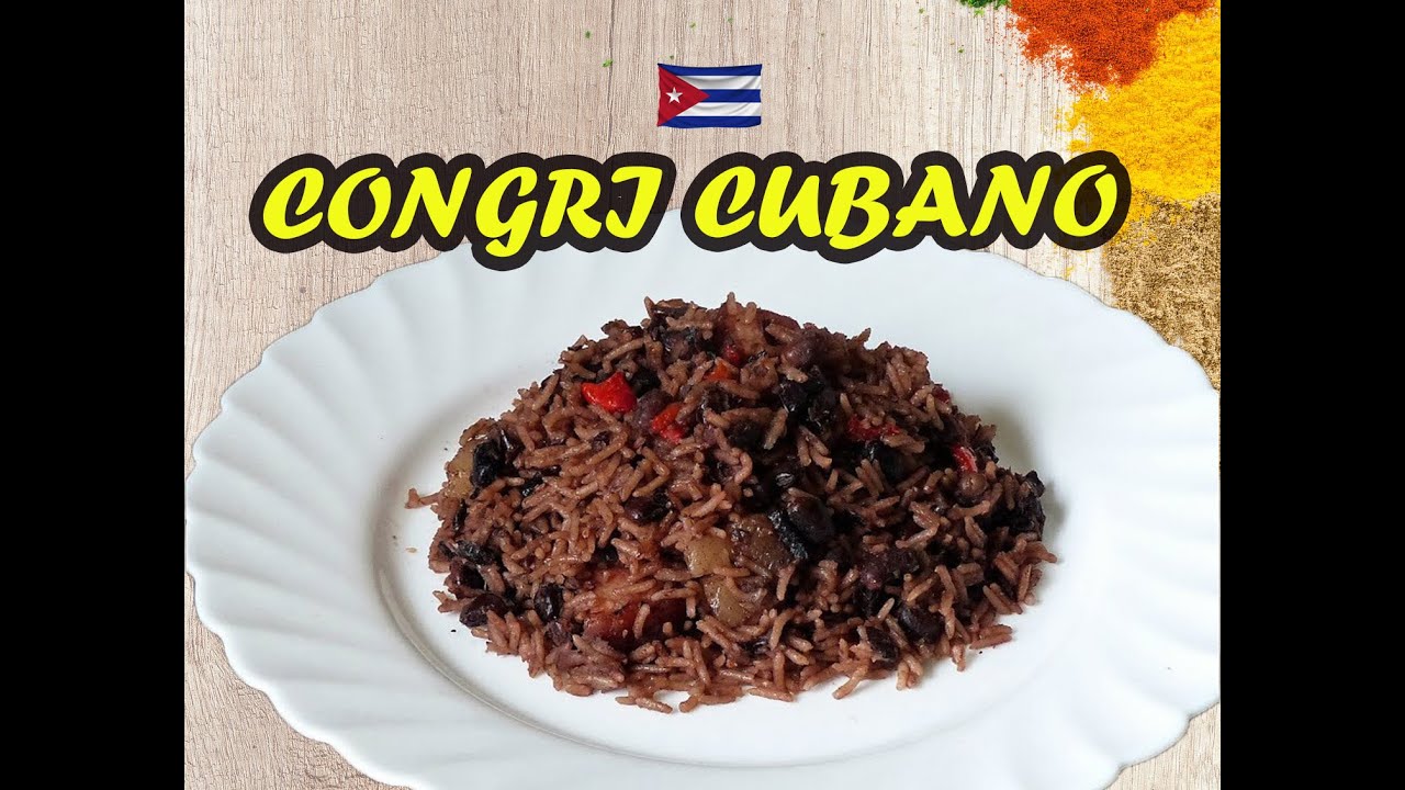 Arroz congrí/Moros y Cristianos Cubano Paso a Paso - YouTube