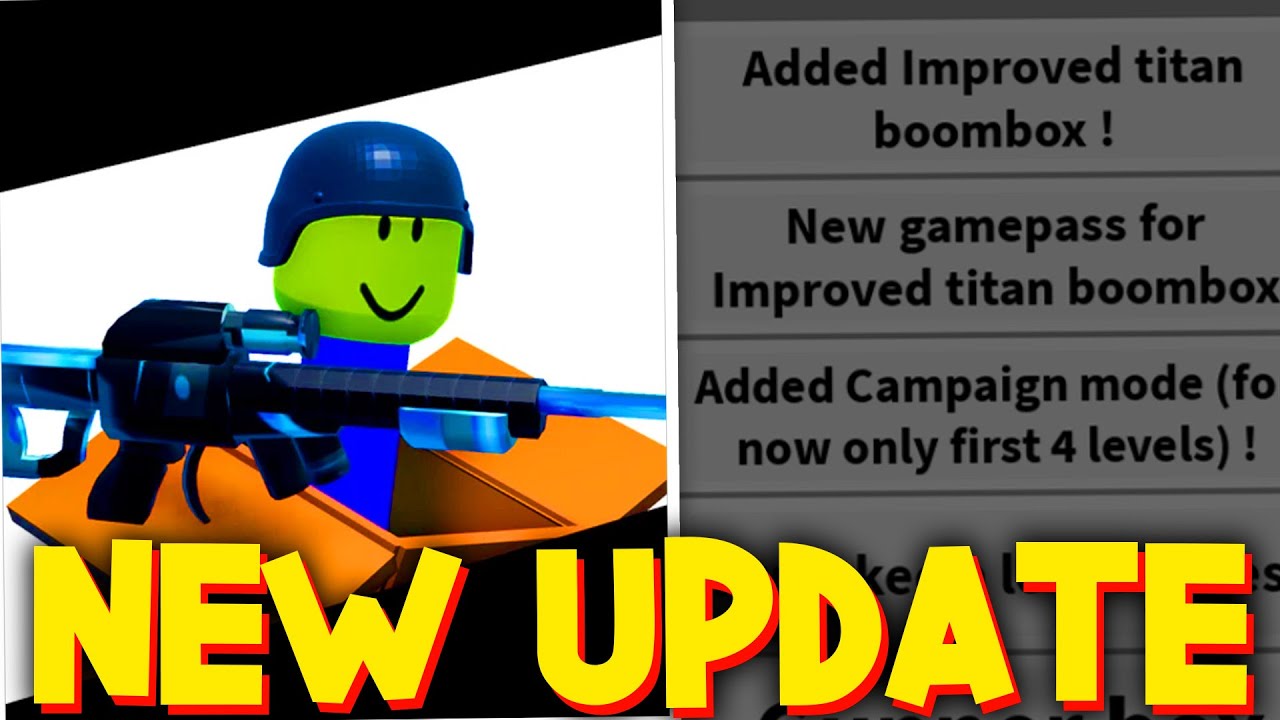 SUPER BOX SIEGE DEFENSE NEW UPDATE! (IMPROVED TITAN BOOMBOX, CAMPAIGN ...