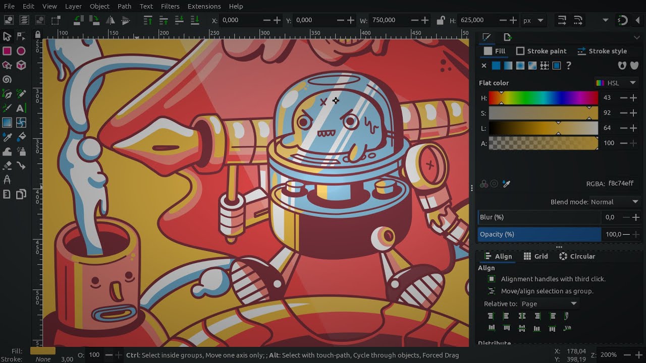 New In Inkscape 1 2 New Snapping Options Interface Youtube