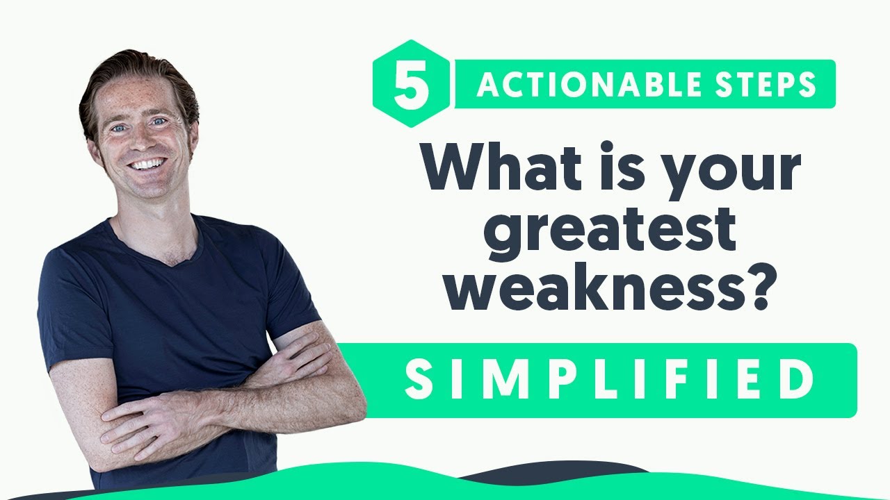 How to answer interview questions about weaknesses (with example answer ...