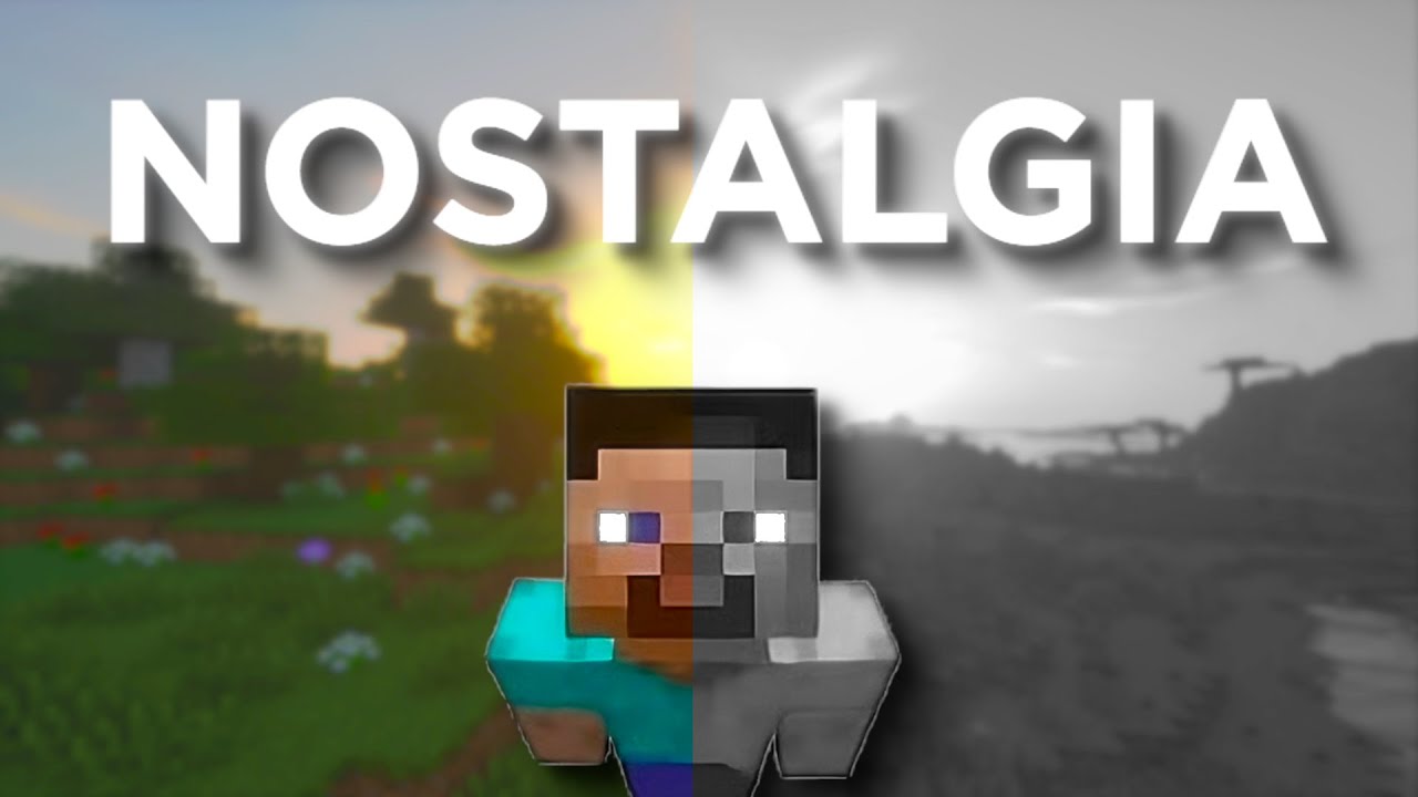 La NOSTALGIA en MINECRAFT... - YouTube