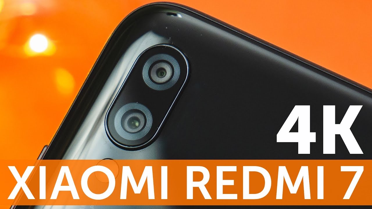 Тест 4K видео Xiaomi Redmi 7 в OpenCamera - улучшаем видео с камеры