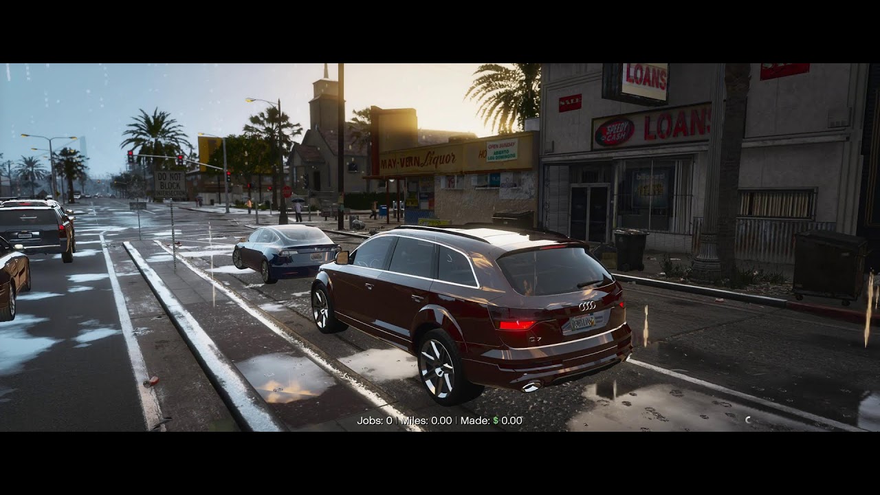 GTA5 - 5REAL Realistic Graphics - YouTube