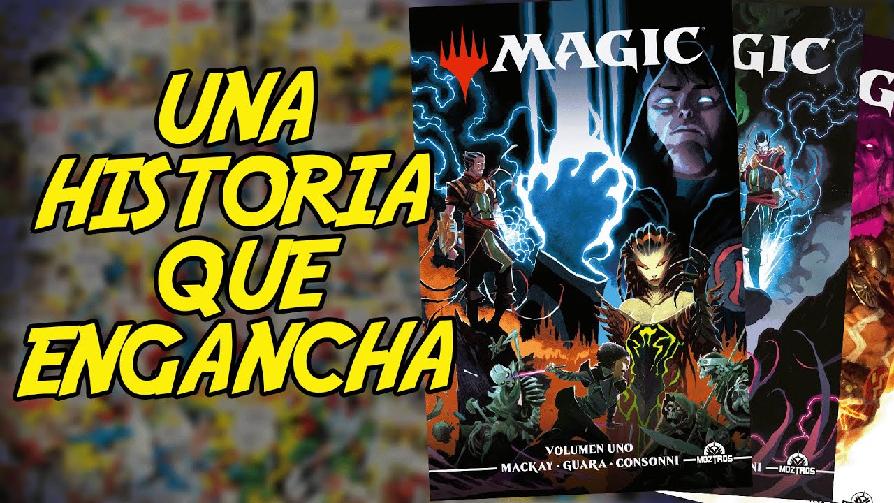 Los nuevos cómics de MTG 💣 Entrevista con su editor - YouTube