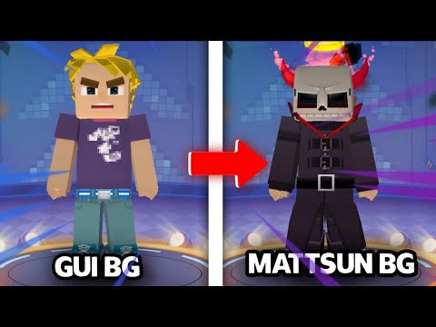 MATTSUN BG skin | USANDO a skin DO MATTSUN - Blockman Go - YouTube