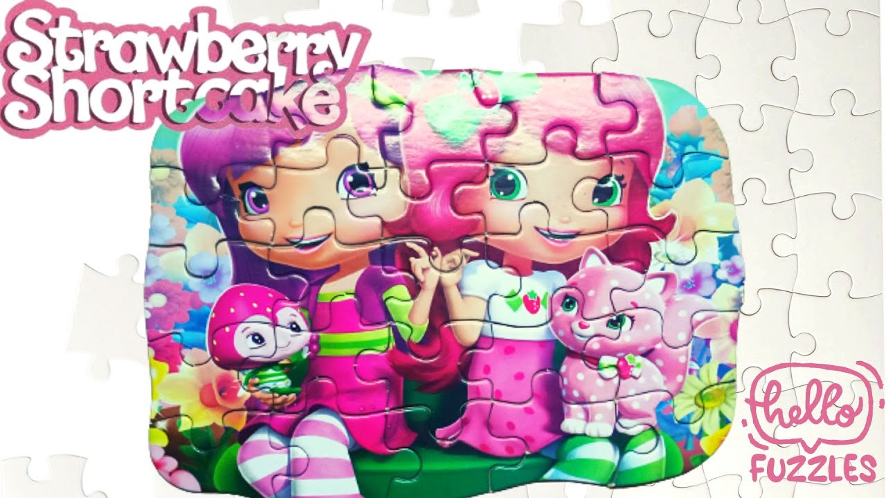 Strawberry Shortcake Puzzle Games - Puzzles for children - puzzles for ...