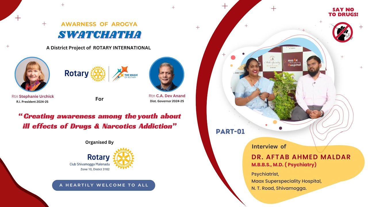 Part-1_Dr. Aftab, Psychiatry "Creating awareness among youth about ill ...