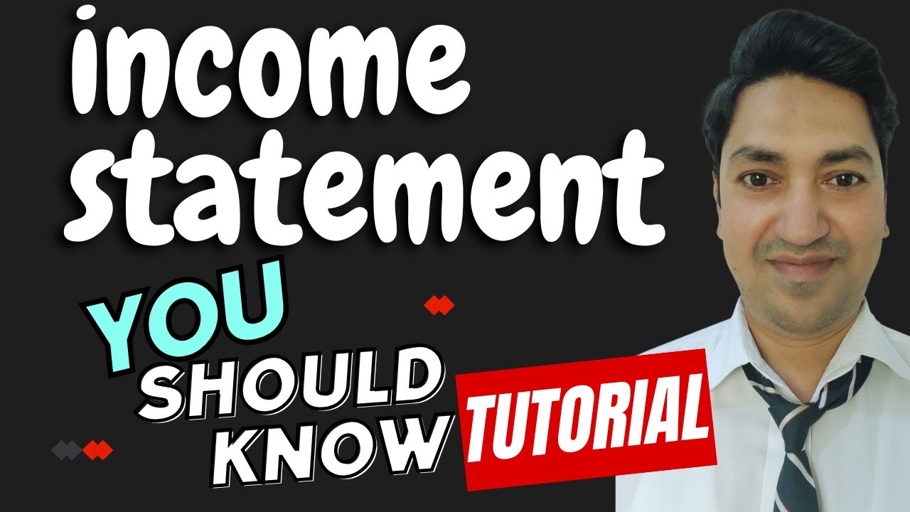 This INCOME STATEMENT Tutorial Shows How to Prepare TRADING ACCOUNT ...