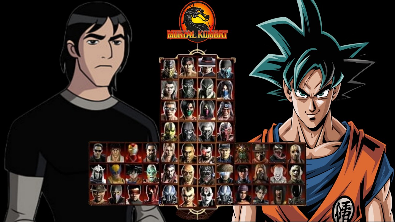 Mortal Kombat 9 - KEVIN LEVIN & GOKU MOD - NEW Expert Tag Ladder ...