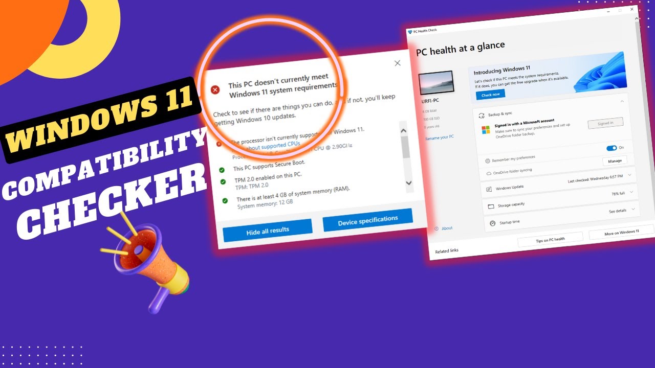 How to Check if your PC is compatible with Windows 11 | Windows 11 ...